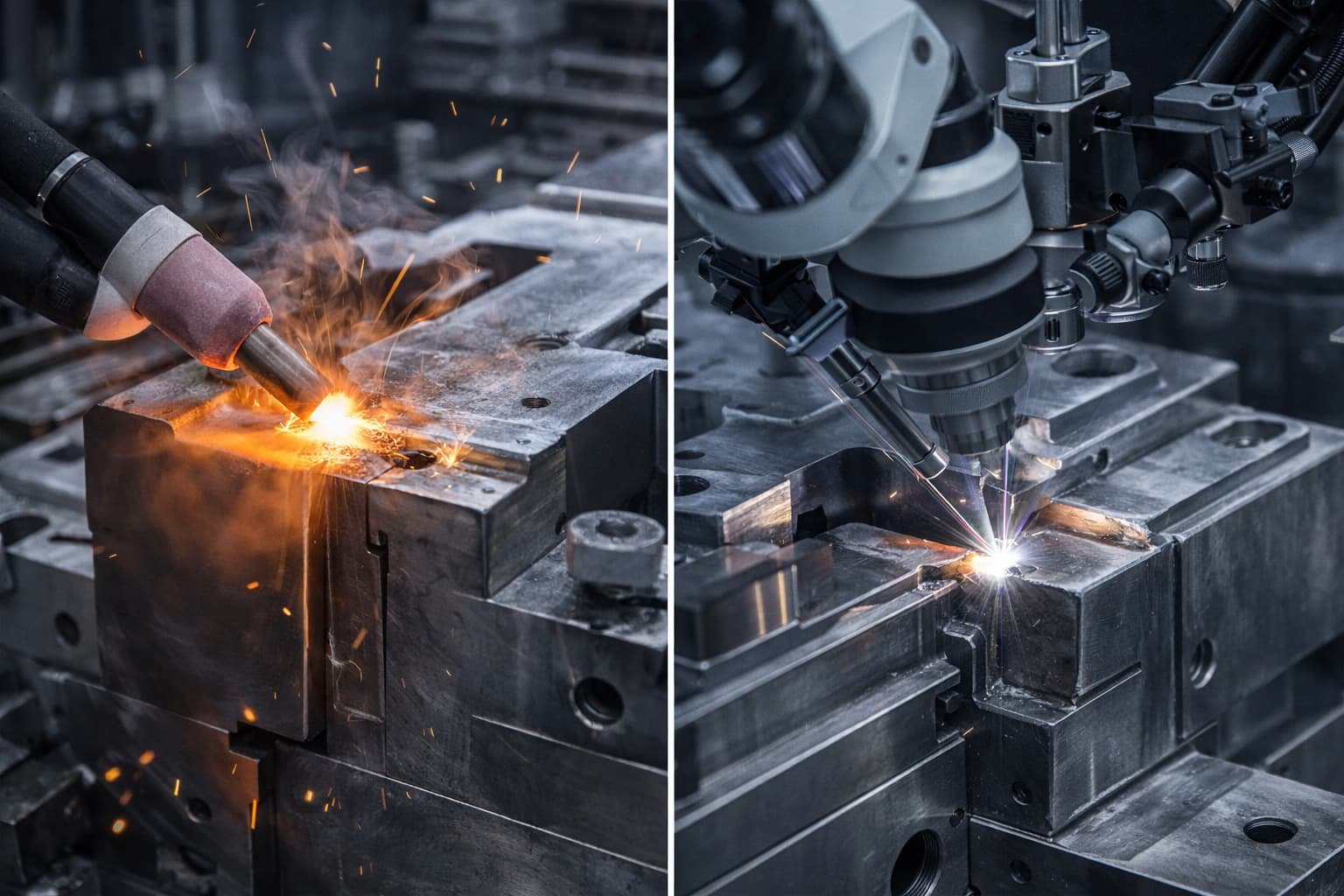 Laser Surfacing Welding vs TIG Welding for Mold Repair – Fit Precision ...